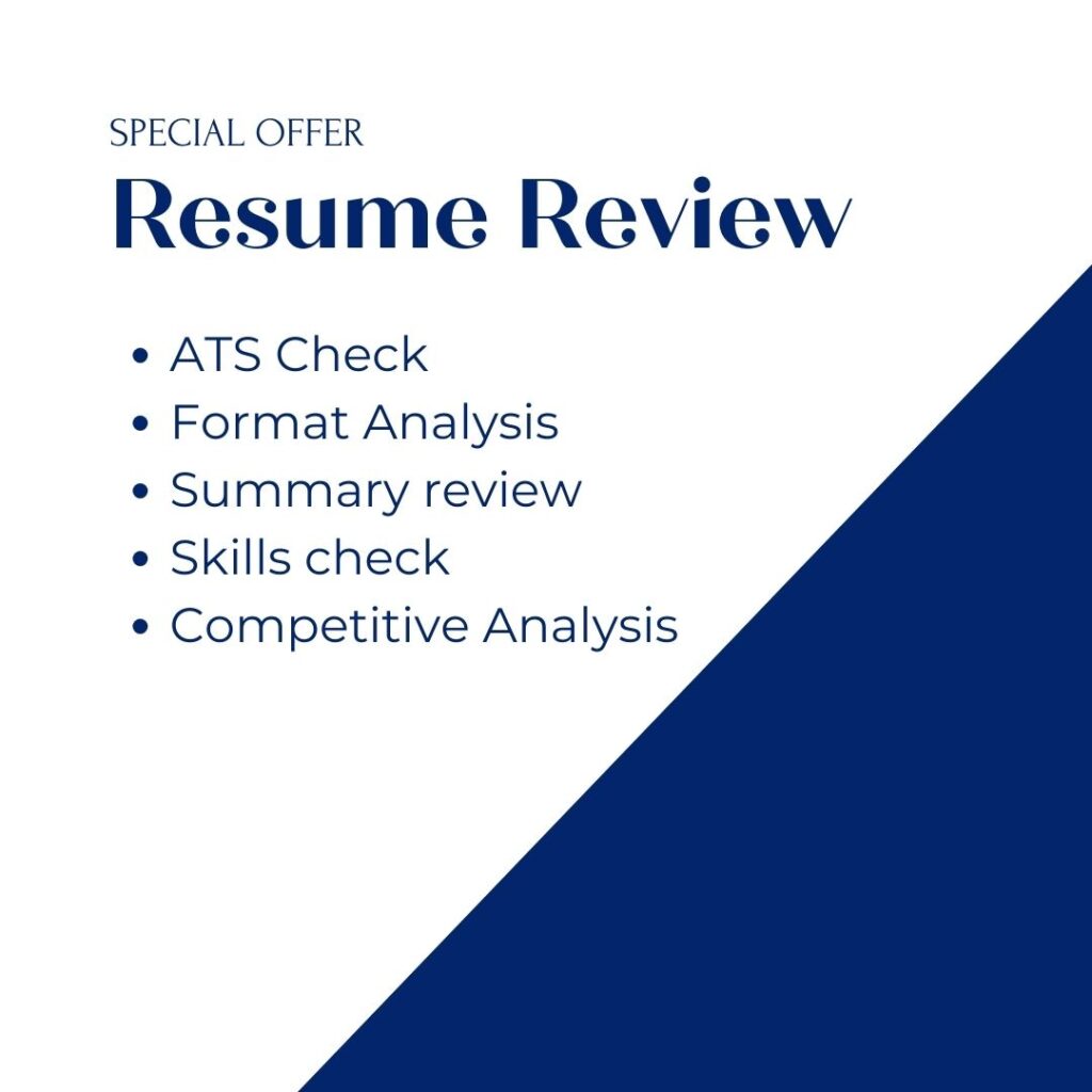 Expert Resume Review - Boxresume